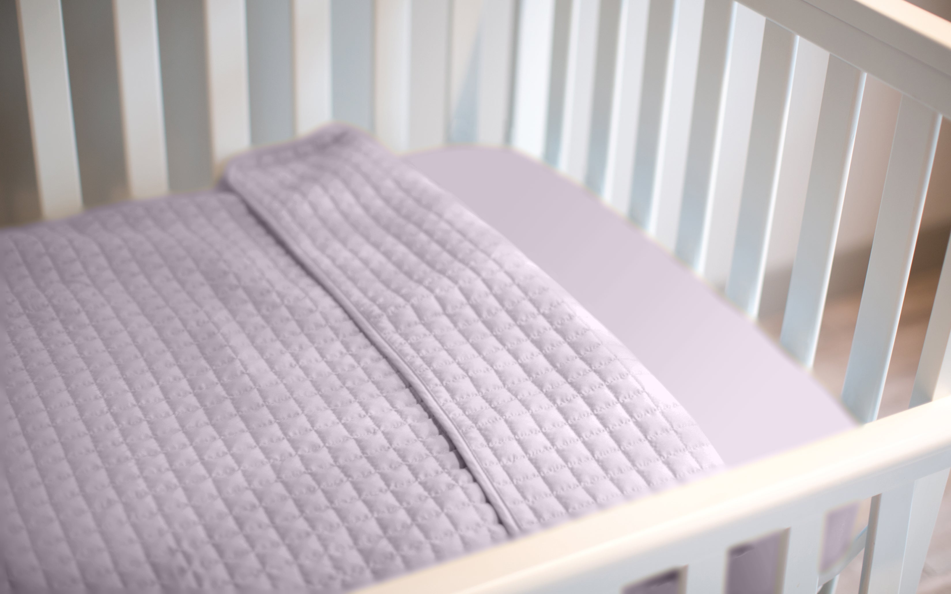 Quilted Crib Blanket – The Comphy Company